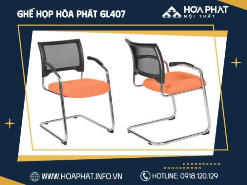 Ghế chân quỳ Hòa Phát GL407 - Nội thất Hòa Phát Tp.HCM