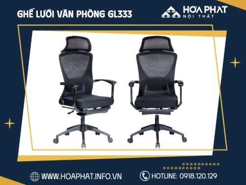 Ghế Lưới Hòa Phát GL333 - Nội Thất Hòa Phát